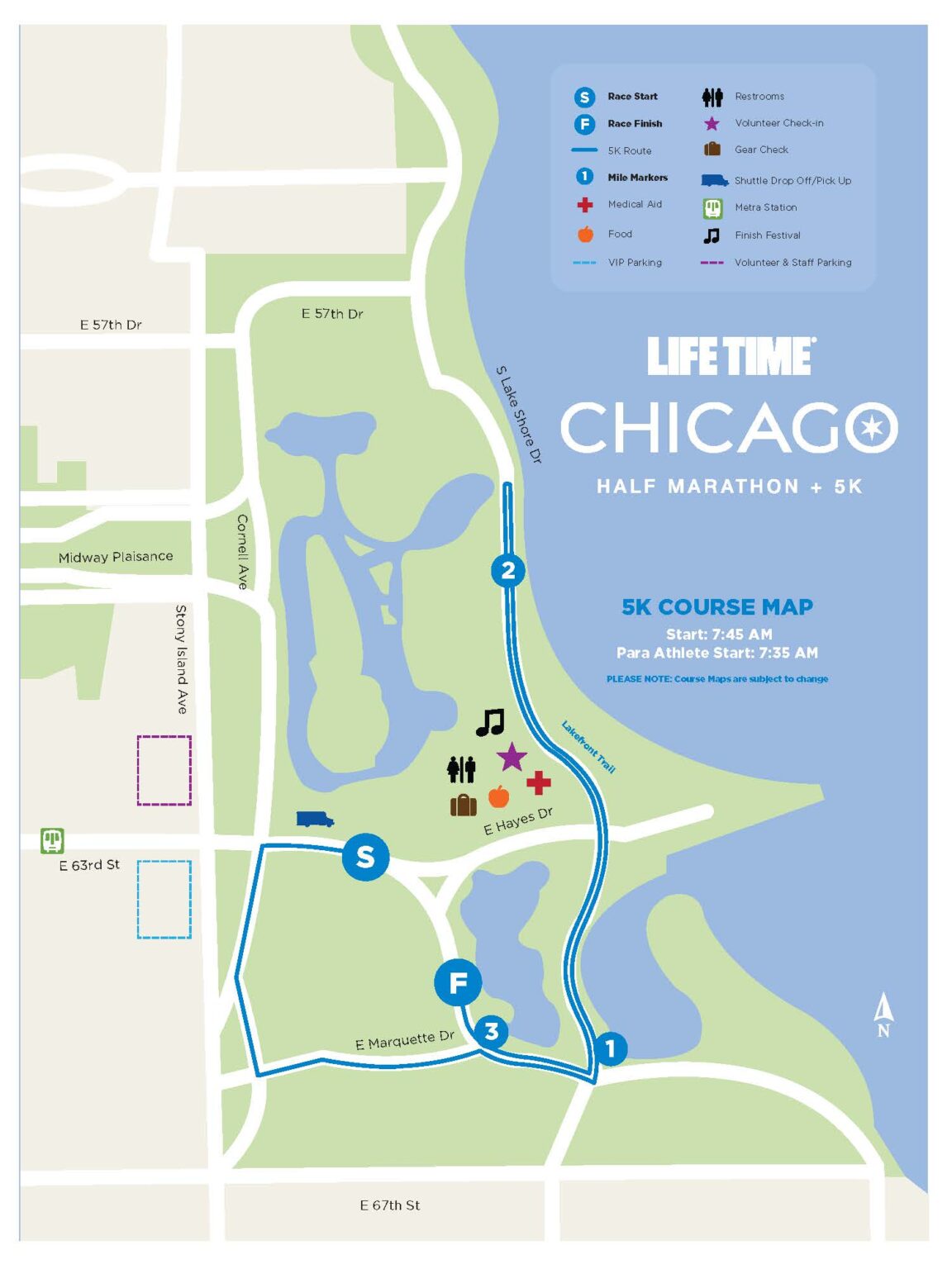 Race Information - Chicago Half Marathon and 5K